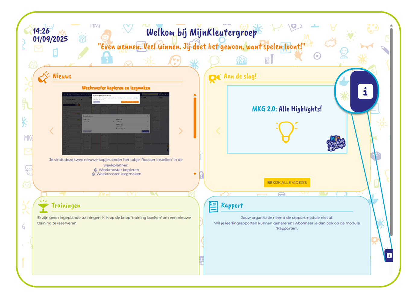 MKG Webinar2 Weekplanner – MijnKleutergroep